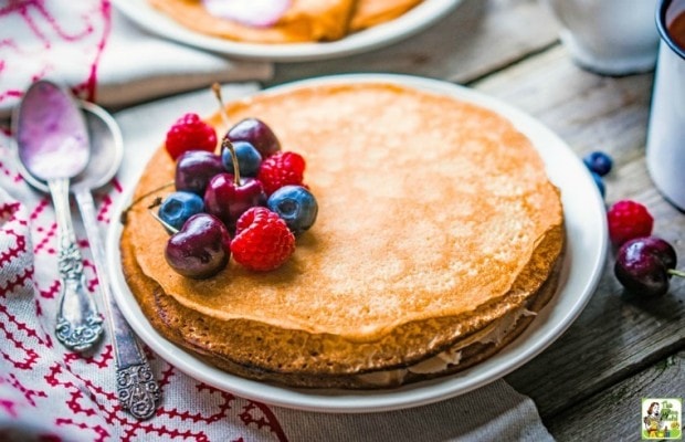 Easy Rice Flour Crepes Recipe | This Mama Cooks! On a Diet