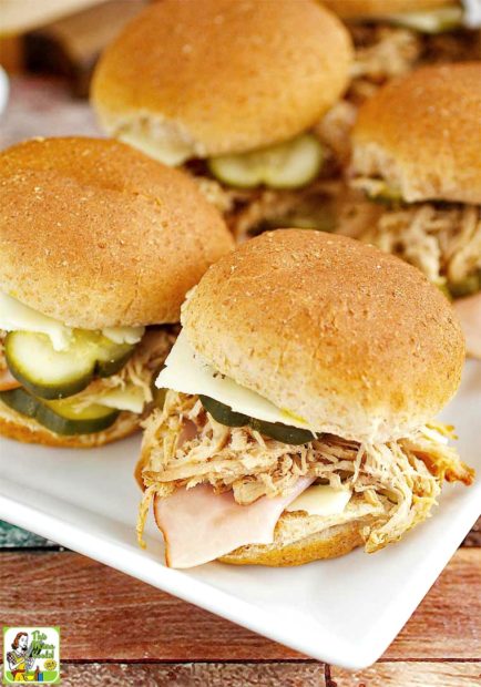 Cuban Sliders Recipe | This Mama Cooks! On a Diet