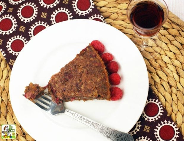 Easy Raspberry Gluten Free Pecan Pie Recipe | This Mama Cooks! On a Diet